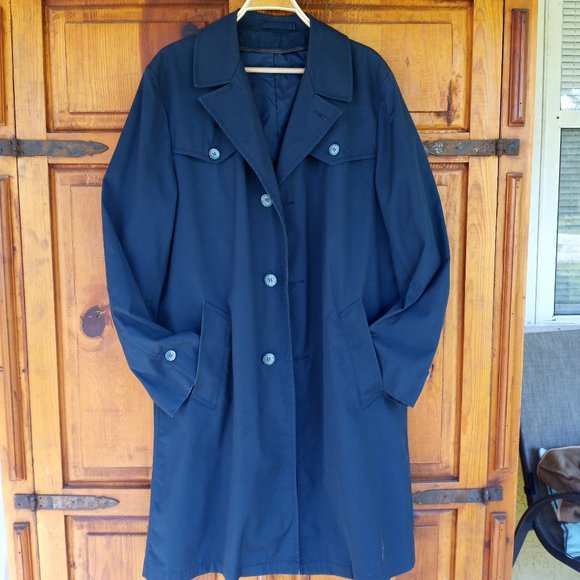Botany 500 | Jackets & Coats | Vintage Trench Coat Over Coat 4 Long ...